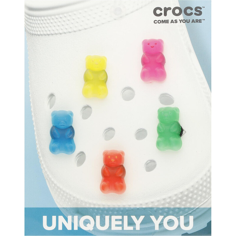 Crocs Jibbitz New Candy Bear 5 Pack 10009882 - Stileo.it