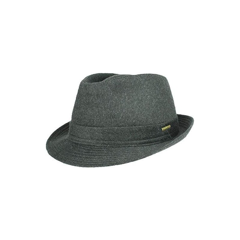 Stetson BENAVIDES Trilby cappello in lana con Teflon – antracite Grau ...