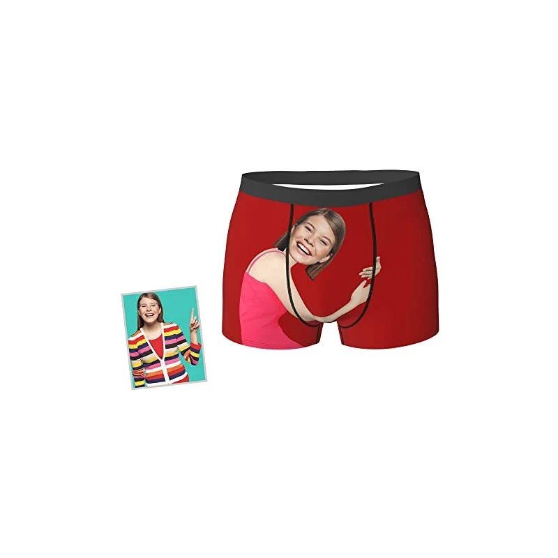 Jacklin F Mutande Uomo Personalizzate con Foto Slip Boxer Intimo ...