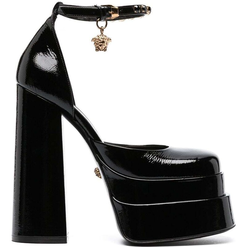 Versace Sandali Medusa Head - Nero - Stileo.it