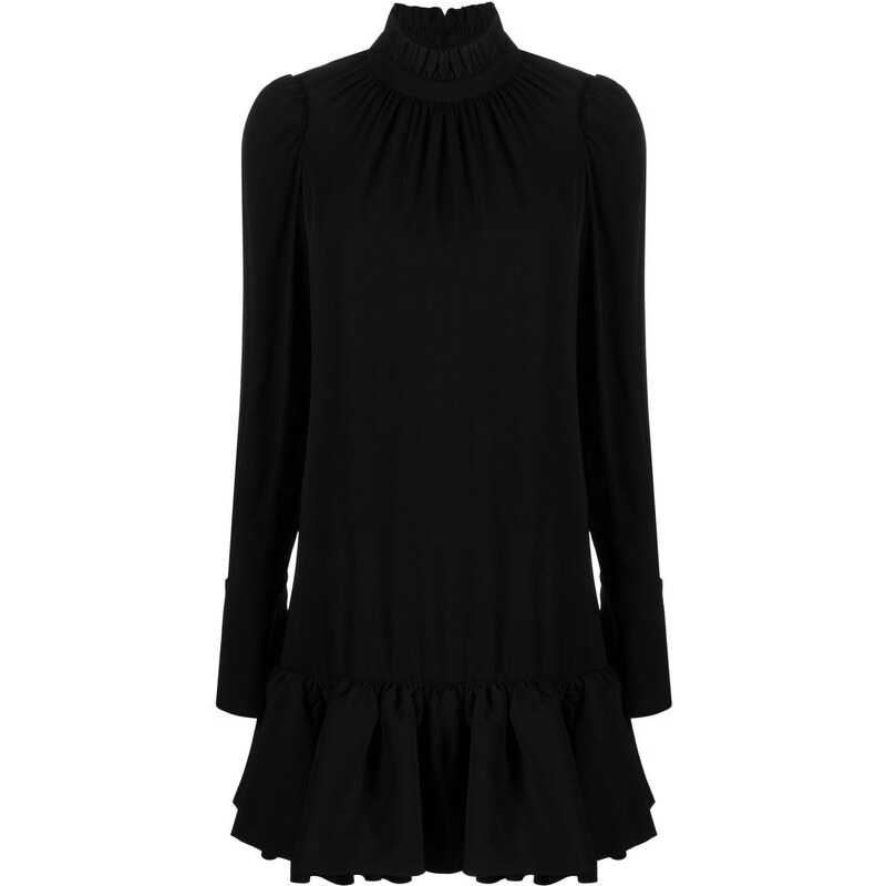 Rabanne Abito corto con ruches - Nero - Stileo.it Rabanne Abito corto con ruches - Nero - Stileo.it