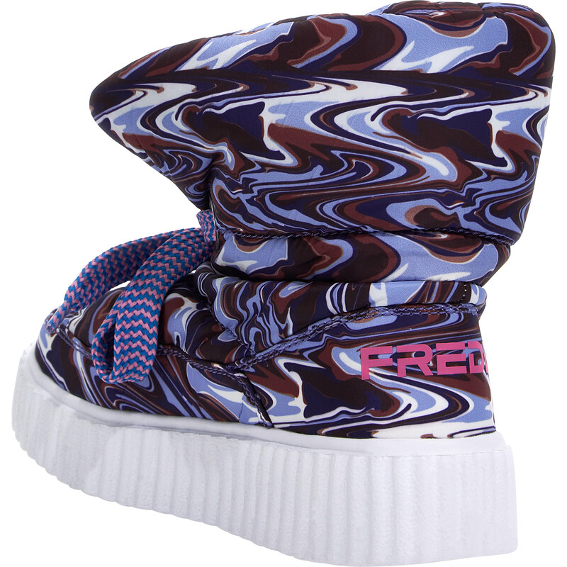 Freddy Puff Boot stampa fantasia con imbottitura in pile - Stileo.it