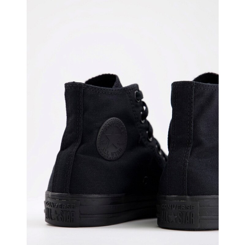 Converse - Chuck Taylor All Star Hi - Sneakers unisex alte nere tinta ...