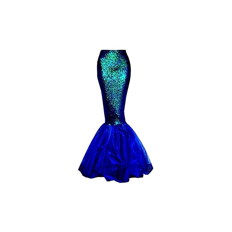 PAIDAXING Gonna da donna estiva da donna, con coda di sirena ...