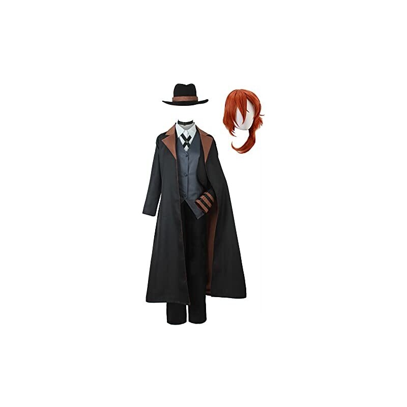 sujinxiu Nakahara Chuuya Costume Cosplay Set completo Anime Uniform ...