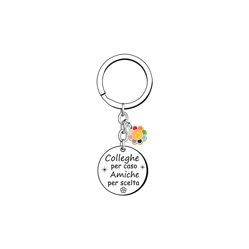 VZIUYTRE Portachiavi idee regalo collega Portachiave regalo collega ...