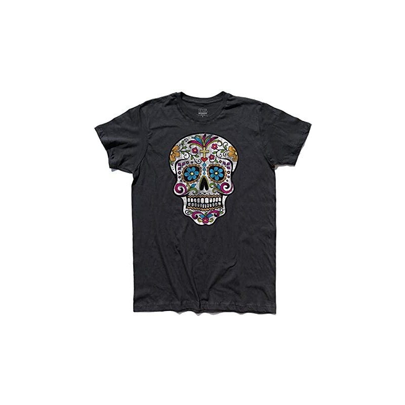 3styler T-Shirt Uomo Teschio Messicano - Mexican Skull - Traditional ...