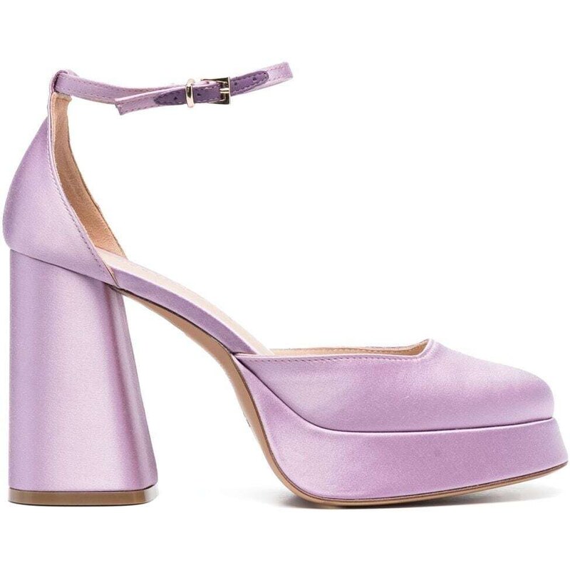 Roberto Festa Pumps con tacco largo 105mm - Viola - Stileo.it
