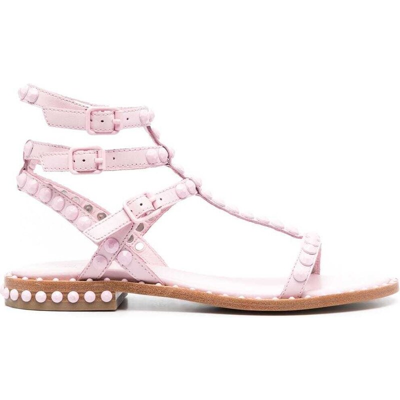 Ash Sandali con borchie - Rosa - Stileo.it