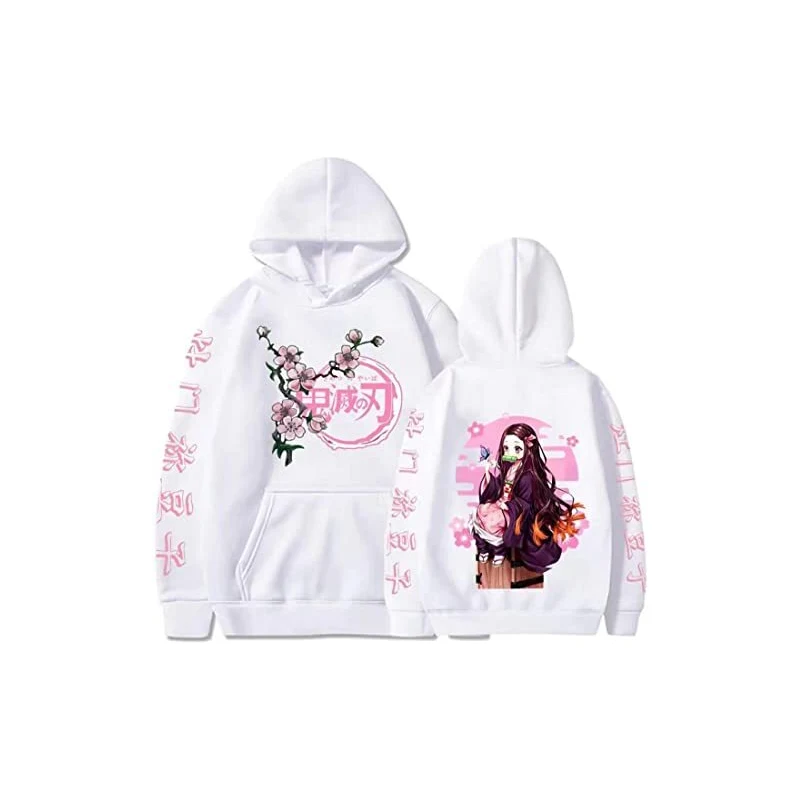 OLIPHEE Felpa Unisex con Stampa di Nezuko per Fans di Cartone Animato ... OLIPHEE Felpa Unisex con Stampa di Nezuko per Fans di Cartone Animato ...