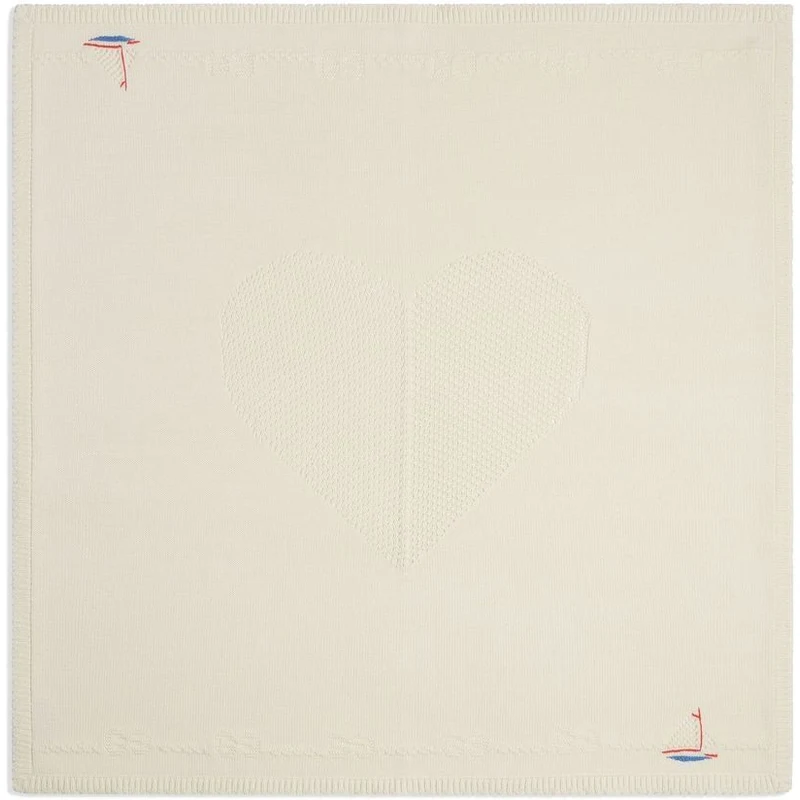 Gucci Kids Coperta con ricamo - Toni neutri - Stileo.it