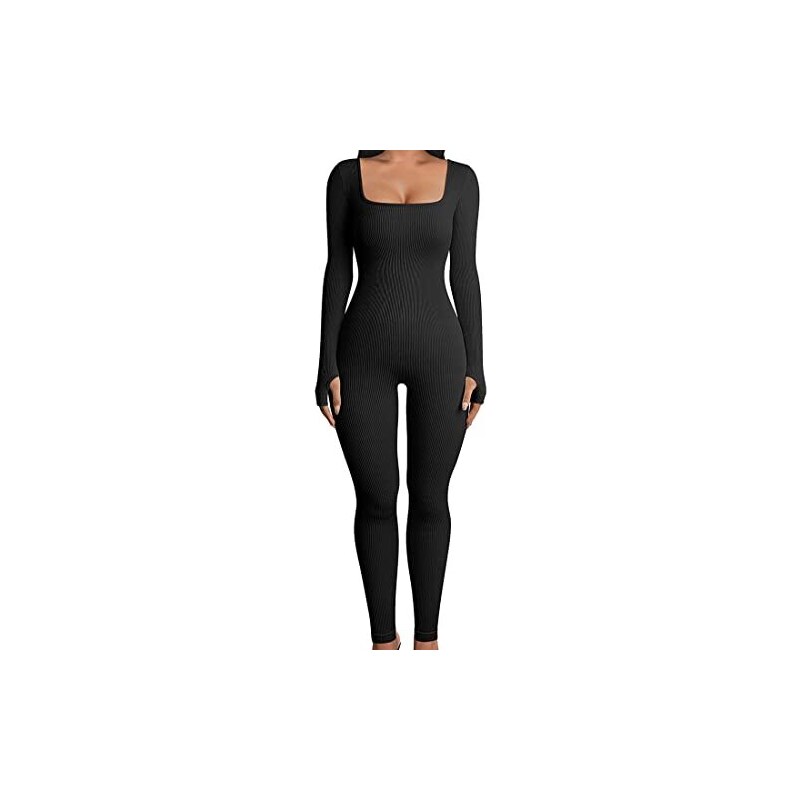 EUDOLAH Jumpsuit Modellante Tuta Lunga Donna Shapewear Dimagrante Push ...