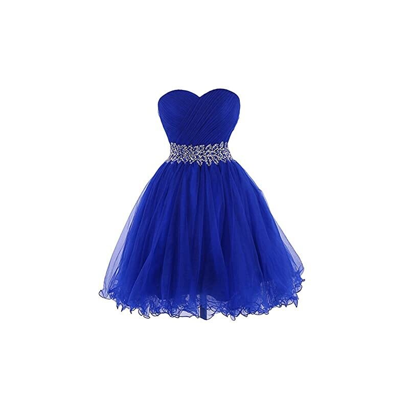 Emmani Donne Sweetheart Tulle Breve Ritorno A Casa Abiti Una Linea ...