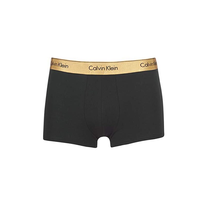 Calvin Klein Trunk Boxer Aderenti Modern Cotton, Nero (Black/Gold WB ...