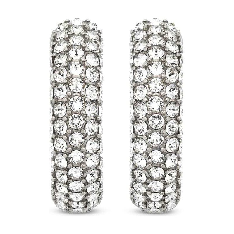 Gucci Ear cuff con cristalli - Argento - Stileo.it