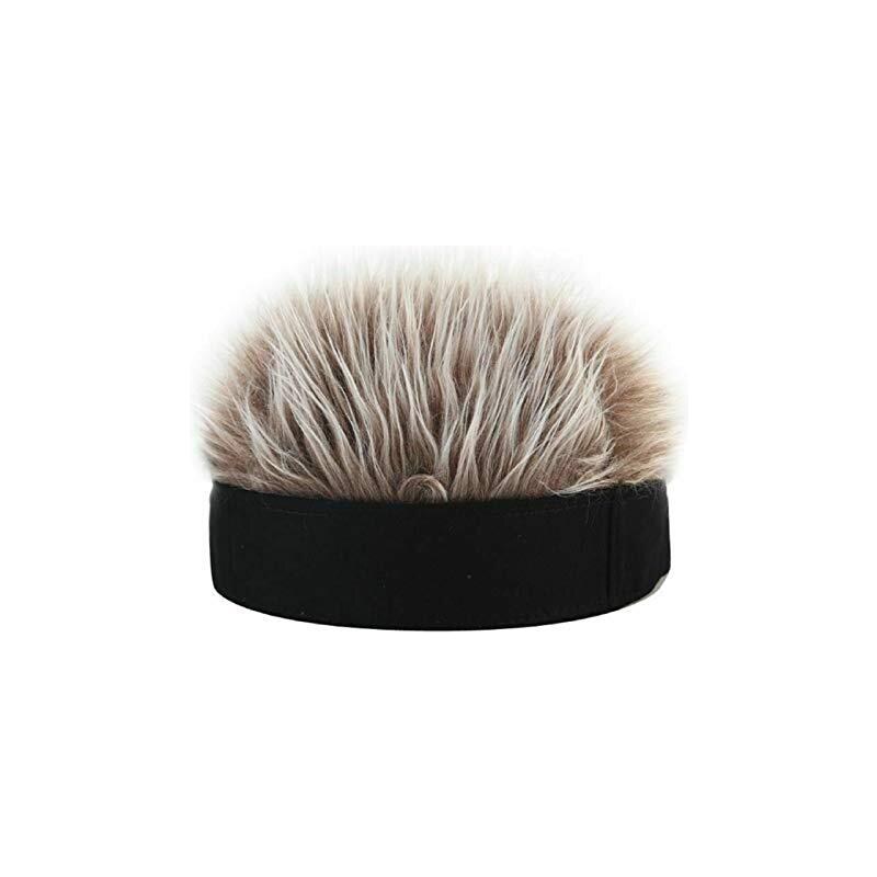 Sinye Uomini Donne novità Cappello Hip-Hop Hip-Hop con Capelli Finti a ...