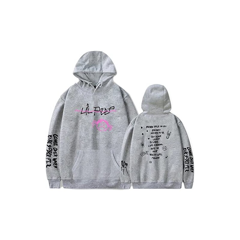 RAG Lil Peep Sad Girl Hip Hop Felpa con cappuccio Weep Crybaby Rapper ...