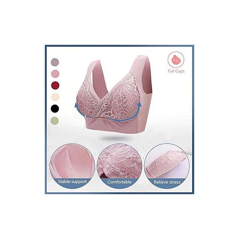 Arongyy Donna Reggiseno Coppa Piena Sostegno Reggiseno Schiena Scoperta Reggiseno Modello in ...