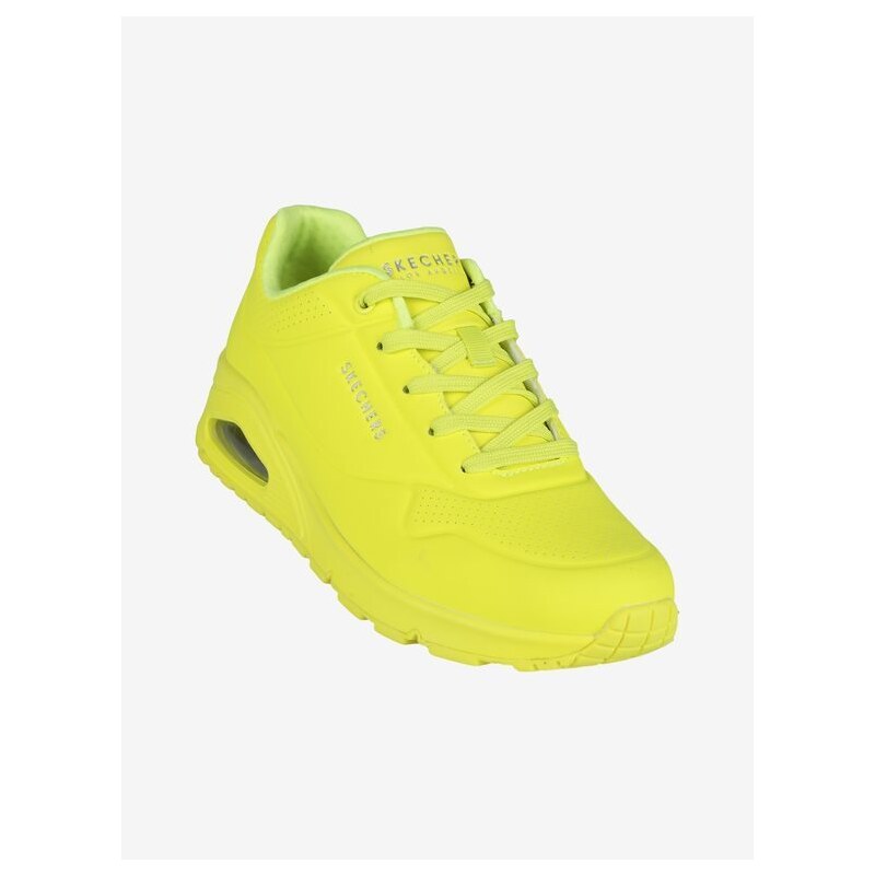 Skechers Night Shades Uno - Sneakers Stringata Da Donna Fluo Basse ...