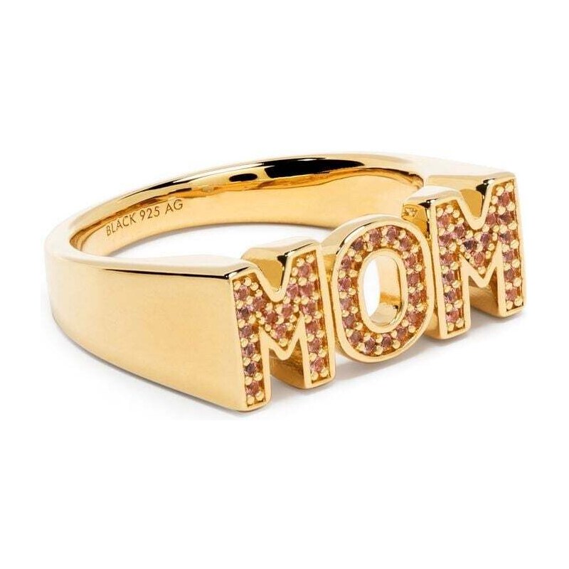 Maria Black Anello con cristalli Mom - Oro - Stileo.it