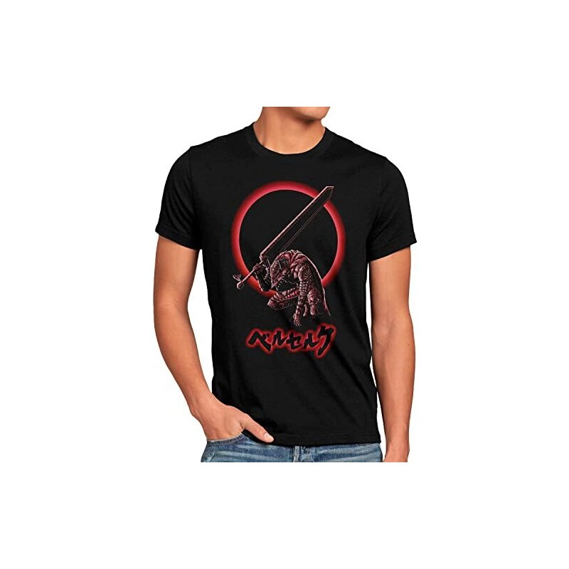 CottonCloud Guts Heavy Armor T-Shirt da Uomo Anime Manga Berserk ...