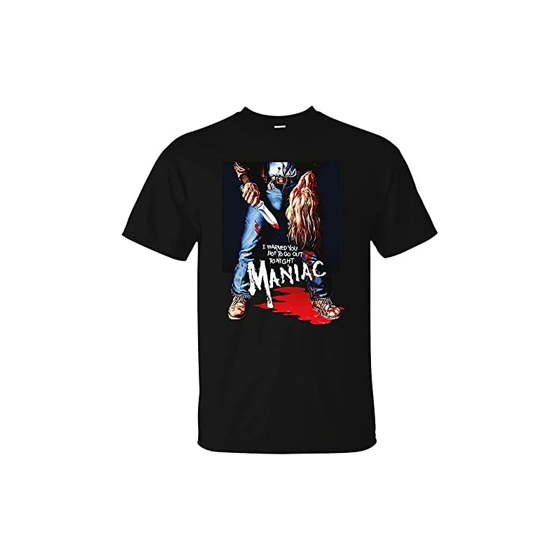 BAIYUN Maniac Horror Movie Retro 1970's Horrific Gore Poster Artwork ...