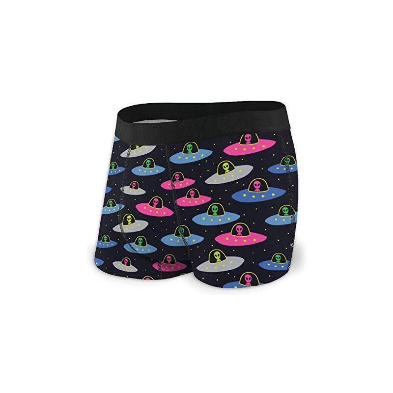 934 Uomo Mutande Alieni E UFO nel Cosmo Boxer Slip Traspiranti Intimo ...