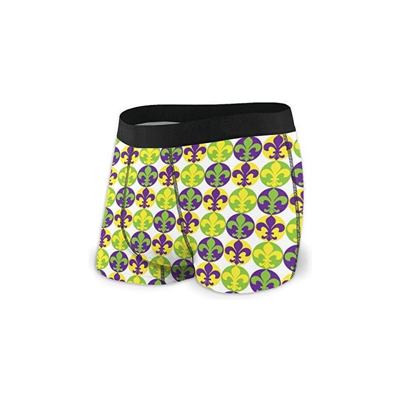 Oudrspo Boxer da Uomo Slip Lis Mardi Gras Boxer Boxer Trunks Comfort ...