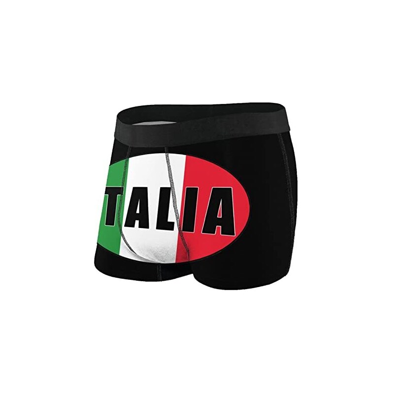 Oudrspo Boxer da Uomo Short Italia Italia Bandiera Italiana Mutande ...