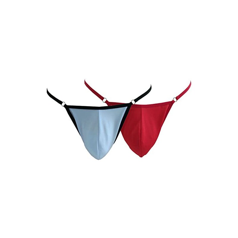 Vemefufu Perizoma G String Tanga Uomo Sexy Intimo Uomini Hot Vita Bassa 7134