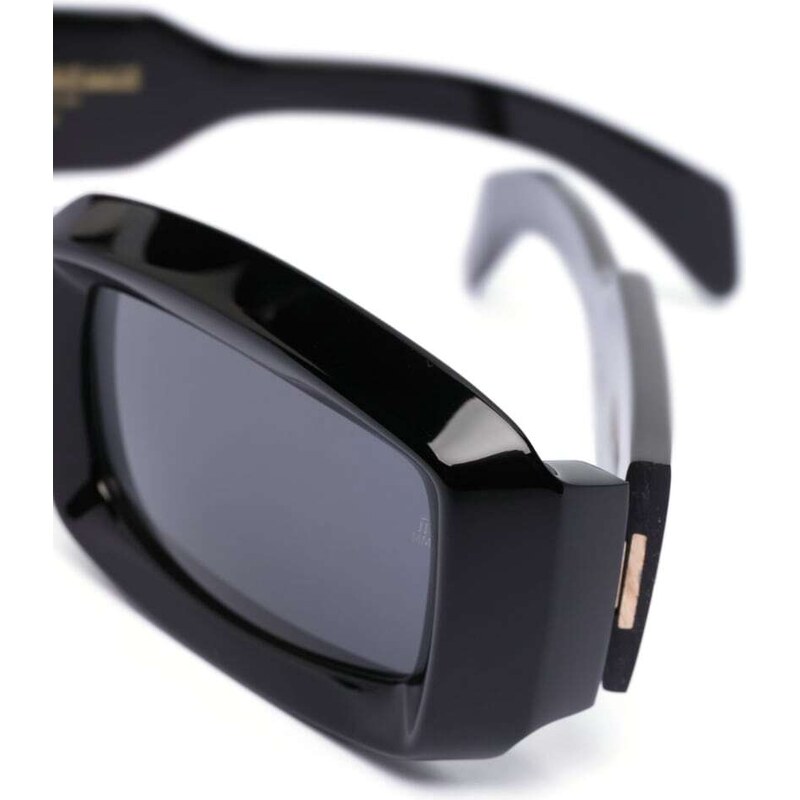 Jacques Marie Mage Occhiali da sole Runaway rettangolari - Nero - Stileo.it