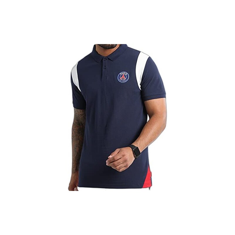 Paris Saint-Germain Polo PSG Logo 2022/23 - Stileo.it