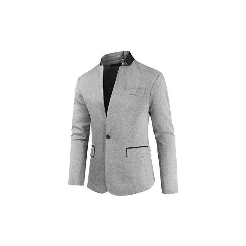 PPPPA Giacca da uomo casua da lavoro formale slim fit Giacche da ...