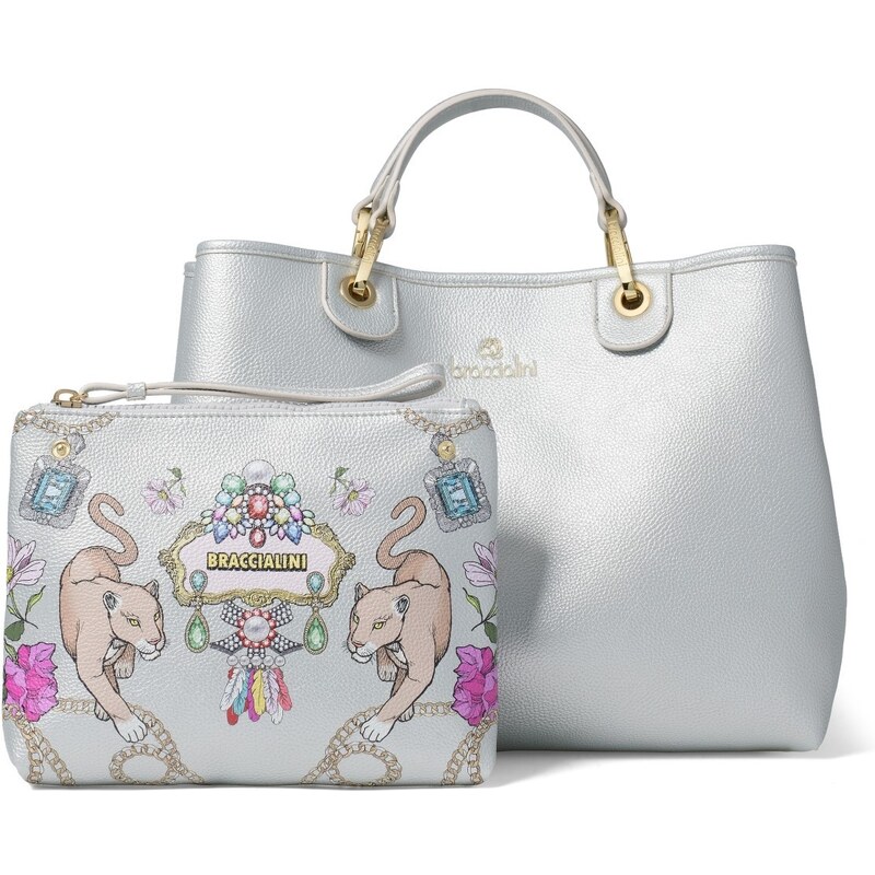 Braccialini - Borsa a mano e a tracolla in ecopelle Beth - Stileo.it