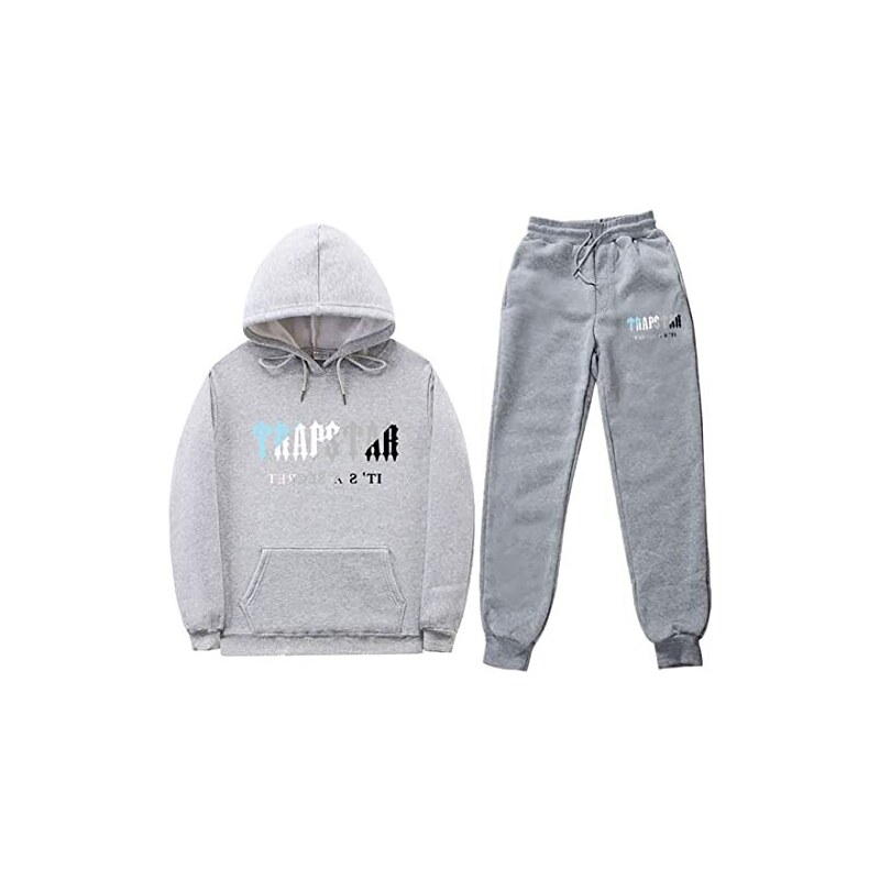 NIUHE Tuta Trapstar London Shooters per Uomo 2 Pezzi Tuta Sportiva ...