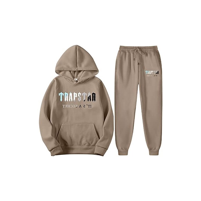 NIUHE Tuta Trapstar London Shooters per Uomo 2 Pezzi Tuta Sportiva ...