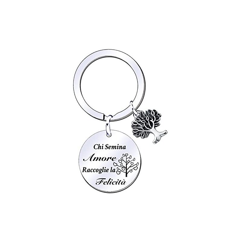 MNBVBV Portachiavi Maestra Regalo Maestra Fine Anno Regalo per ...