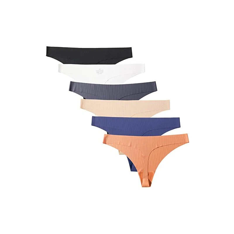 Kfnire Perizoma Donna Slip Thong Tanga in Microfibra, Niente Spettacolo ...