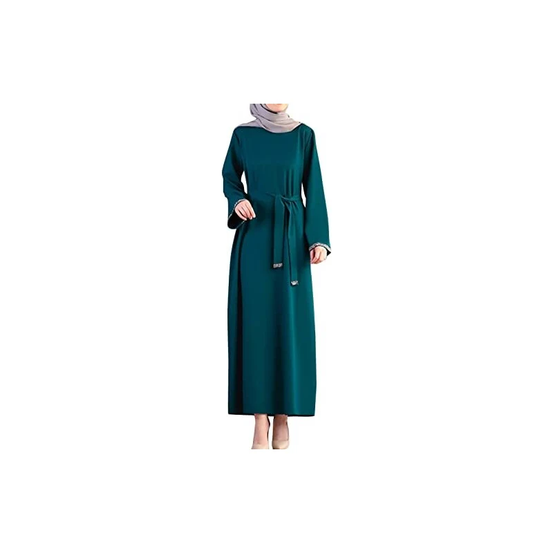 PMDKLSPQ Abaya Abito da donna musulmano, abito islamico, abito da ... PMDKLSPQ Abaya Abito da donna musulmano, abito islamico, abito da ...