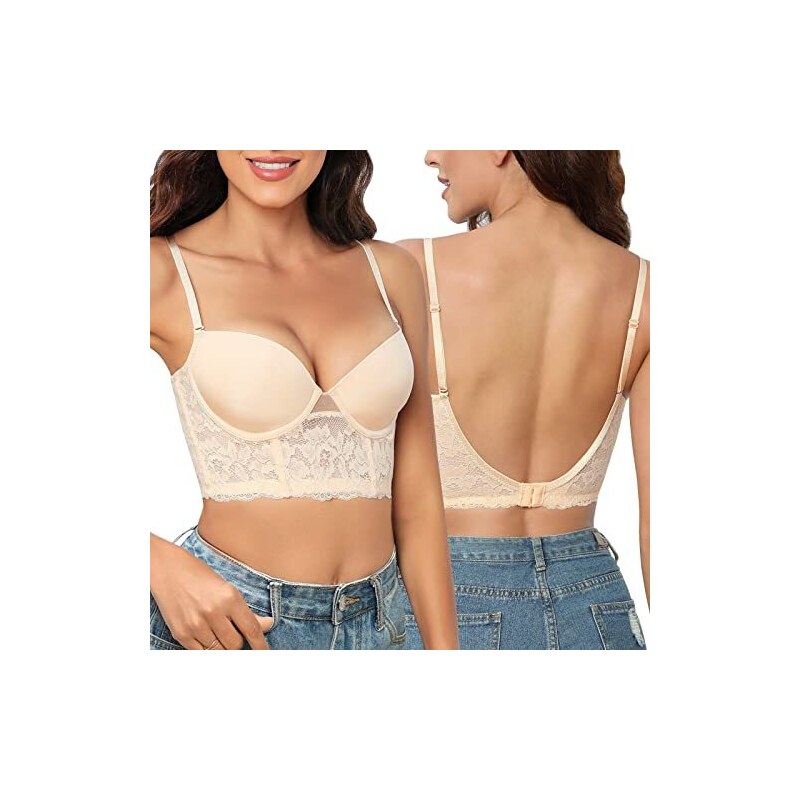 Xnova Donna Reggiseno Schiena Scoperta Dorso A Forma Di U Reggiseni