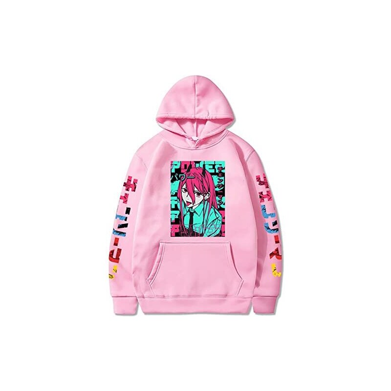 acsefire Chainsaw Man Power Pullover Power Hoodie Power Felpa Chainsaw ...