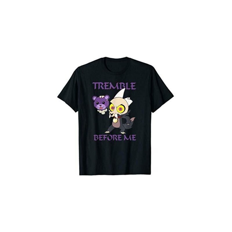 GALI Tremble Before Me The Owl House King Funny Cartoon Friends Black T ...