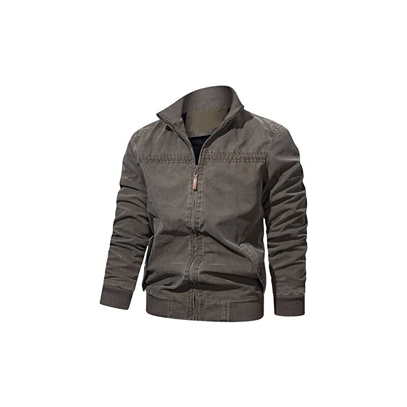 ZDDP Giacche da uomo Spalline Maschio Autunno e Inverno Warmer Manica ...