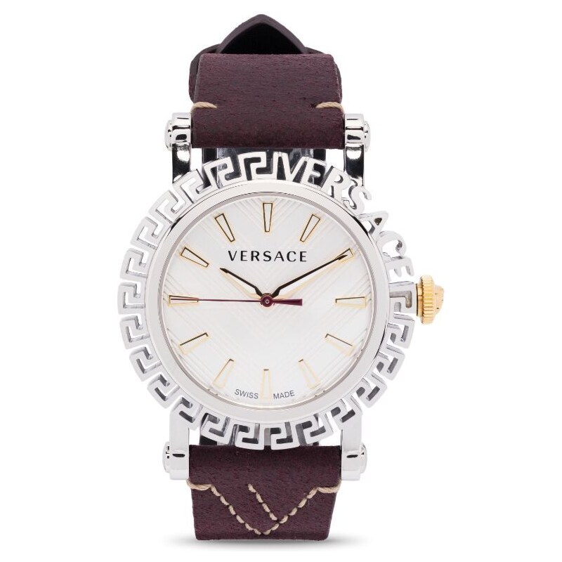 Versace Orologio Greca Glam 40mm - Argento - Stileo.it
