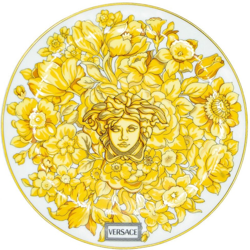 Versace Piatto Medusa Rhapsody (17cm) - PIATTO PIANO Ø 17 CM VERSACE ...