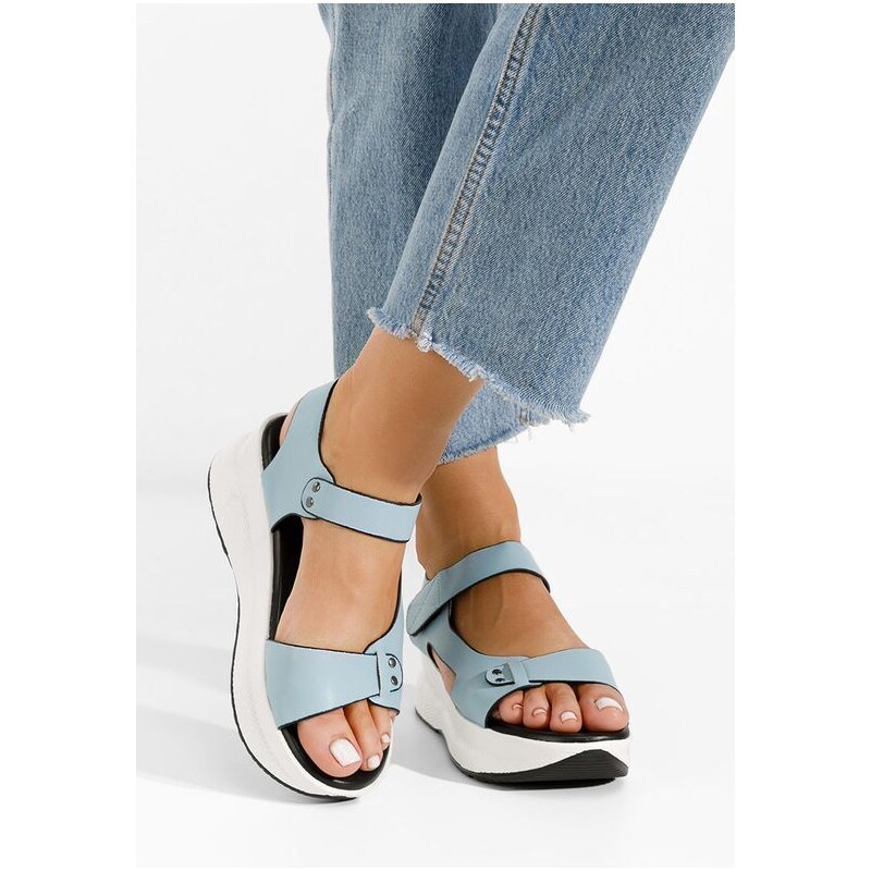 Zapatos Sandali platform Blueberry Blu - Stileo.it