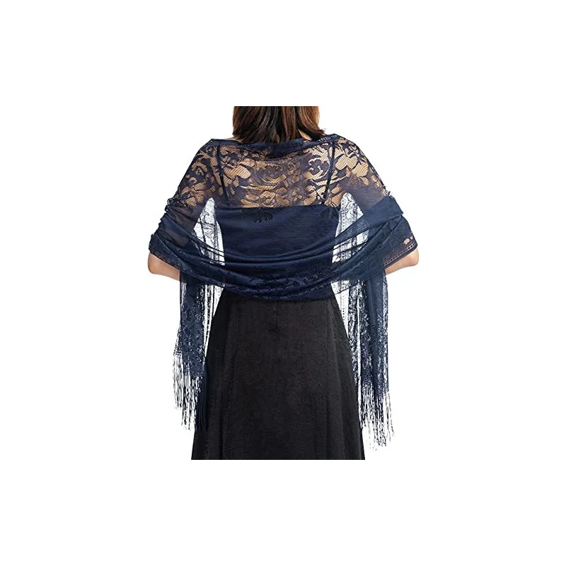 TniEWFBHSD Stola Donna Cerimonia Raso Chiffon,Elegante Cerimonia ...