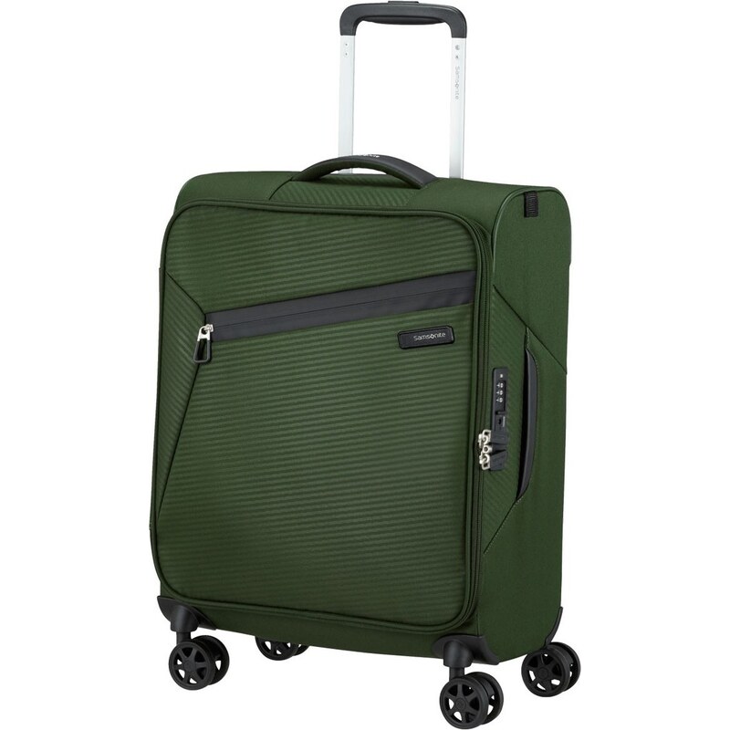 Samsonite - Trolley cabina 55 cm 4 ruote in poliestere Litebeam - Stileo.it