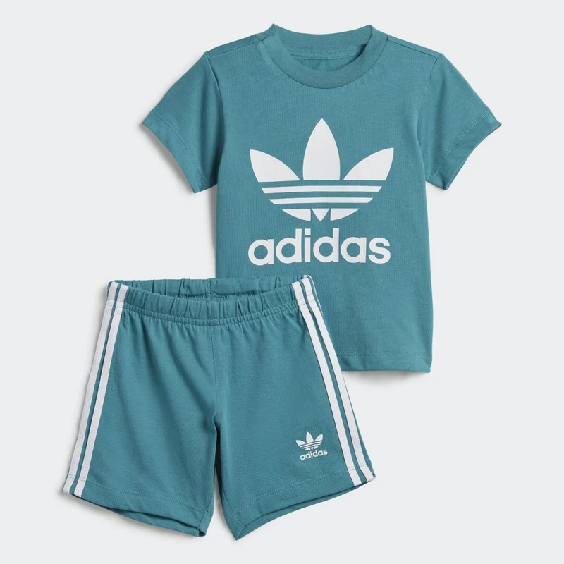 adidas Completo Trefoil Shorts Tee - Stileo.it