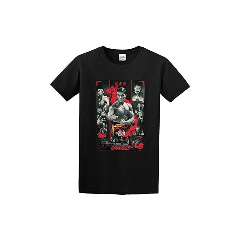CIWEI Bloodsport Martial Arts Jean Claude Van Damme Film Frank T Shirts ...